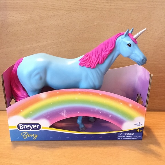 Breyer | Toys | Nwt Blue Breyer Unicorn Berry Rainbow Box Horse Pony ...